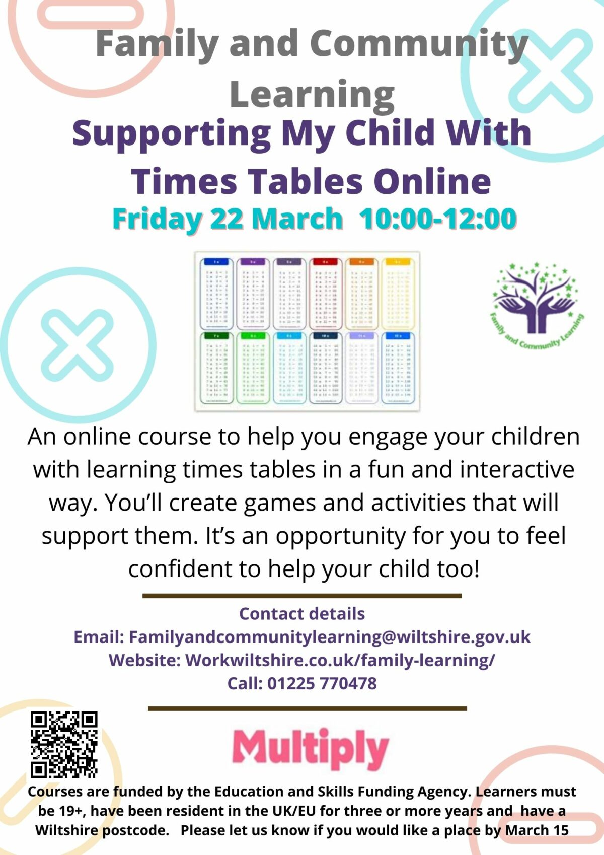 Supporting My Child With Times Tables - Work Wiltshire